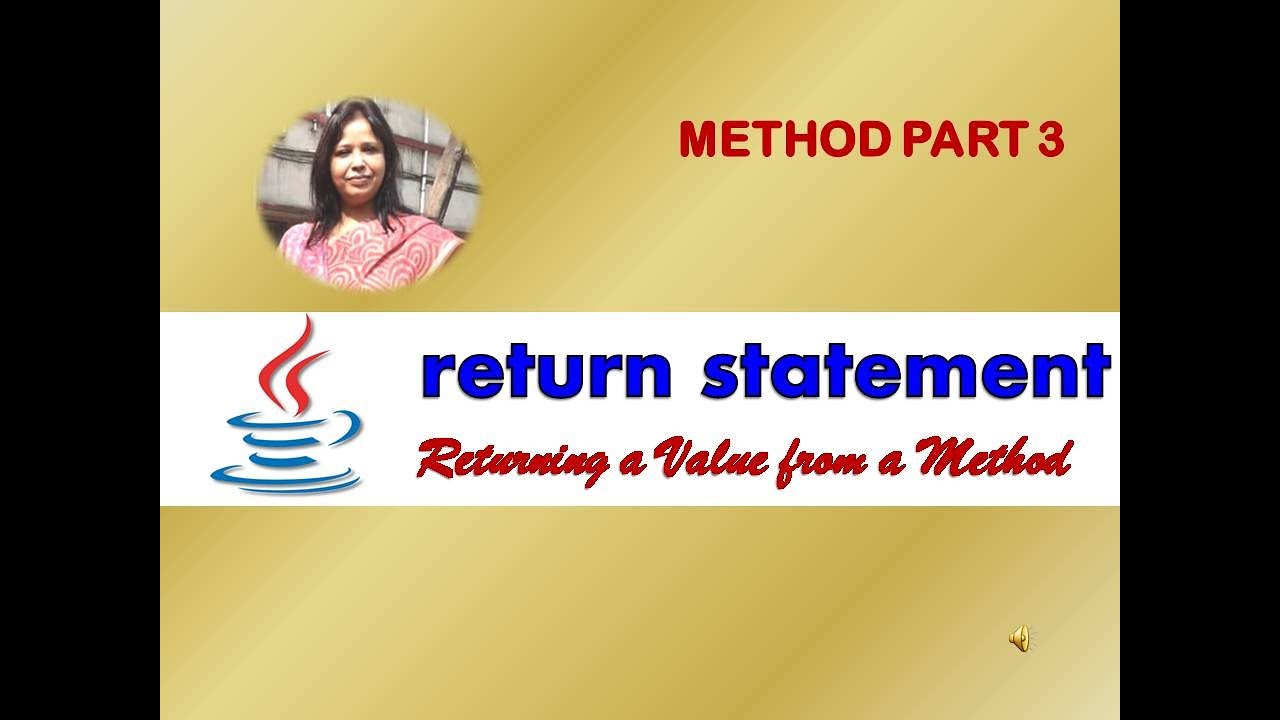 return keyword in Java #ShardaKarmakar #Java #OOP - YouTube