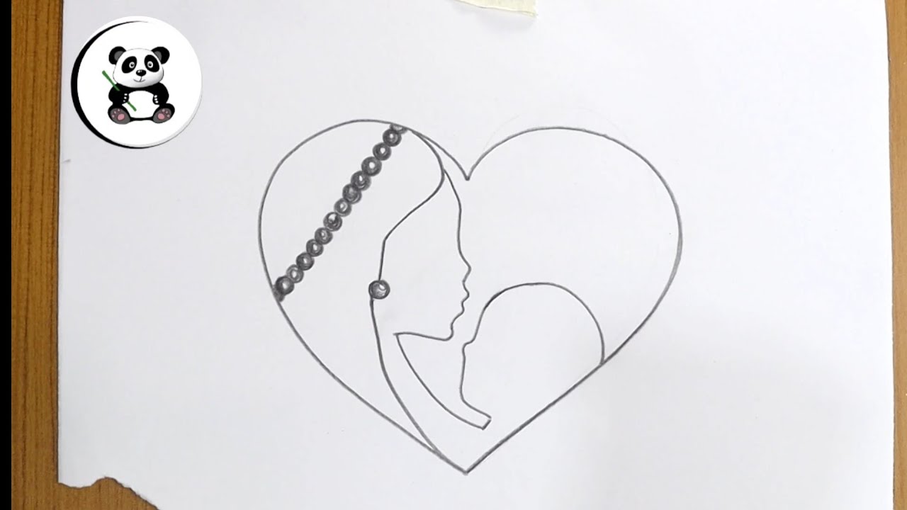 Creative love of family pencildrawing | baby drawing@TaposhiartsAcademy ...