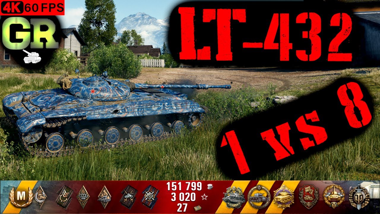 World of Tanks LT-432 Replay - 10 Kills 4.7K DMG(Patch 1.4.0) - YouTube