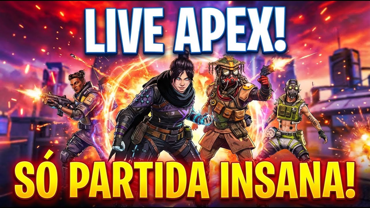 LIVE de APEX LEGENDS - Para bater a META !pix - YouTube
