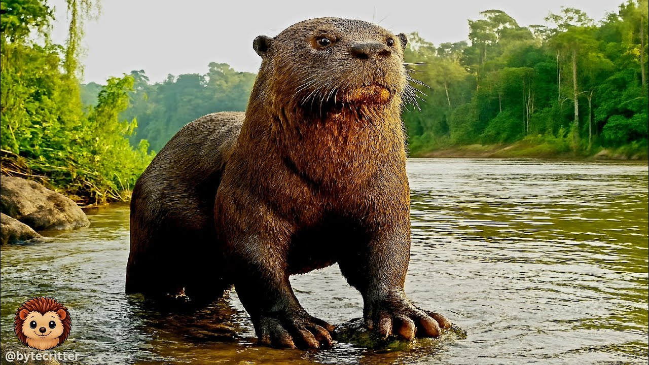 World’s Largest Otter Plays with Humans 🦦 | Unbelievable Bond - YouTube