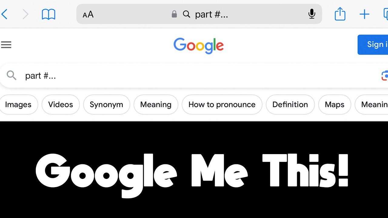 What happens when you Google - Part # 121g - YouTube