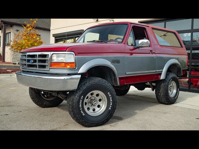 1995 Ford Bronco Xlt 4x4