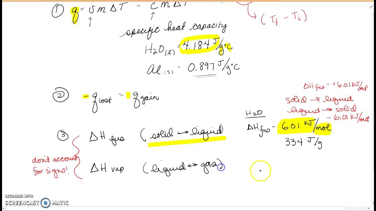 Thermo #2 equations - YouTube