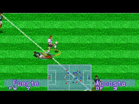 CPU Game: Mexico vs. Argentina | International Superstar Soccer Deluxe ...