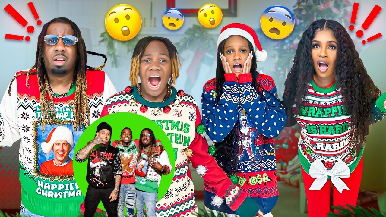 A CRAZY FIGHT BROKE OUT AT THE UGLY SWEATER CHRISTMAS PARTY - YouTube