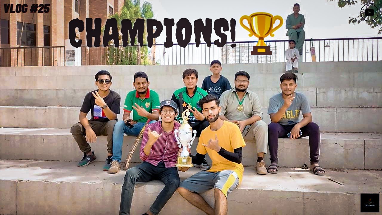 We won a trophy || What a match ! - YouTube