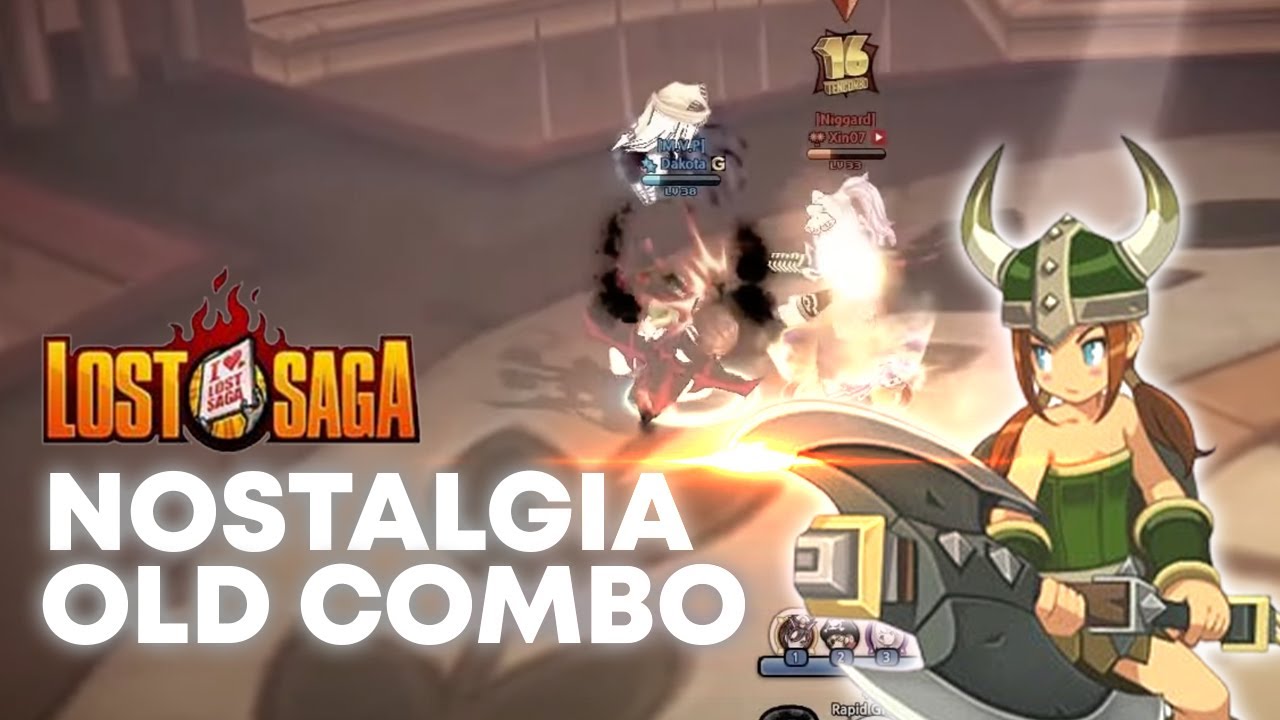 NOSTALGIA GAMEPLAY 2014 OLD MOMENT - LOST SAGA ORIGIN - YouTube
