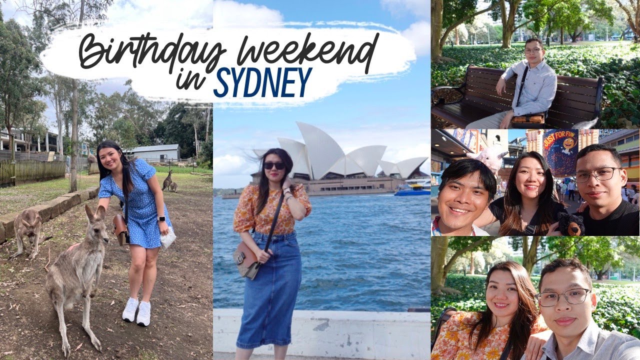 Long Weekend Birthday Celebration in SYDNEY! - YouTube