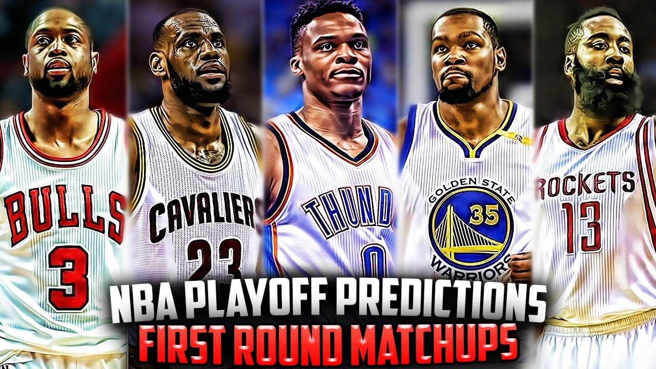 2017 NBA Playoff Bracket/Predictions - YouTube