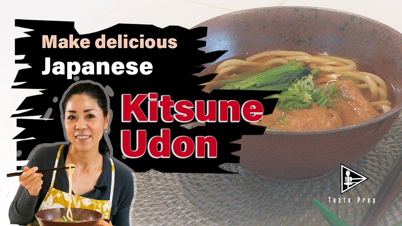 You'll love this Japanese Kitsune Udon recipe! - YouTube