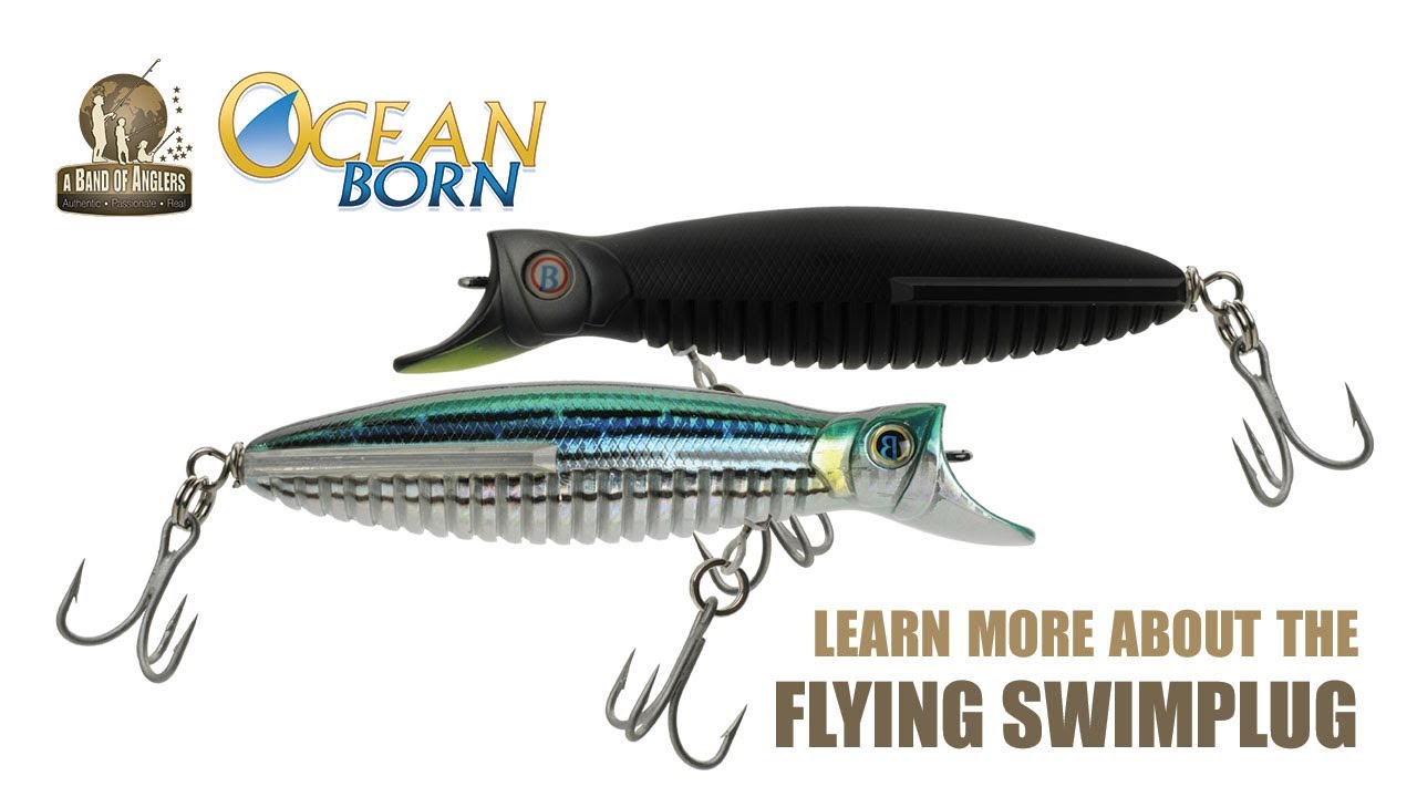 Learn More About The Ocean Born Flying Swimplug - YouTube