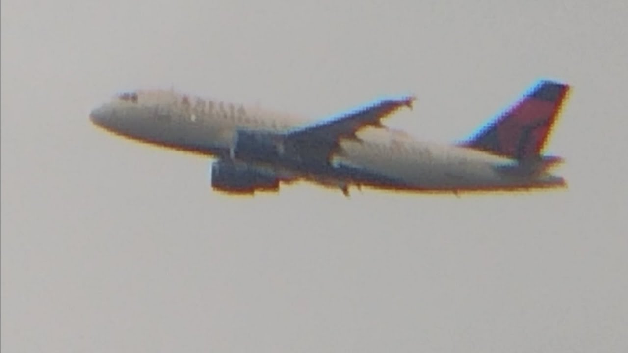 Delta Airlines Airbus A319-114 N337NB DL1673 LGA-DTW (FOPP whistling ...