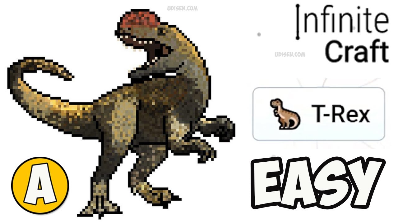 How to make T REX in Infinite Craft (Best method) | How to make T-REX ...