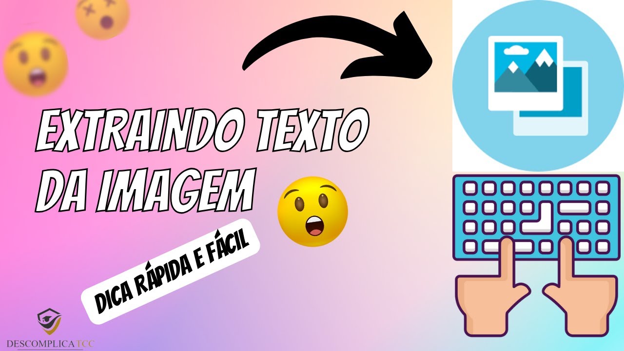COMO EXTRAIR TEXTO DE IMAGEM - RÁPIDO E FÁCIL - YouTube