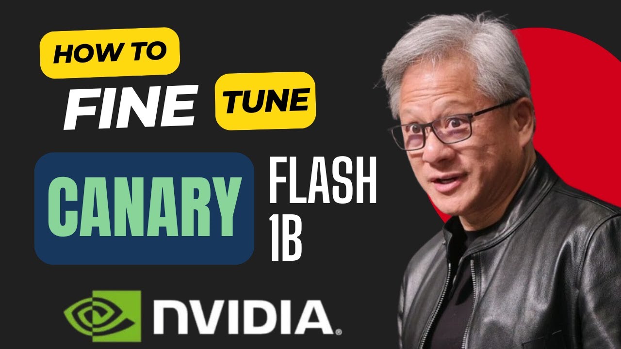 Fine-Tune Canary 1B Flash on Custom Dataset Locally: Easy Tutorial - YouTube