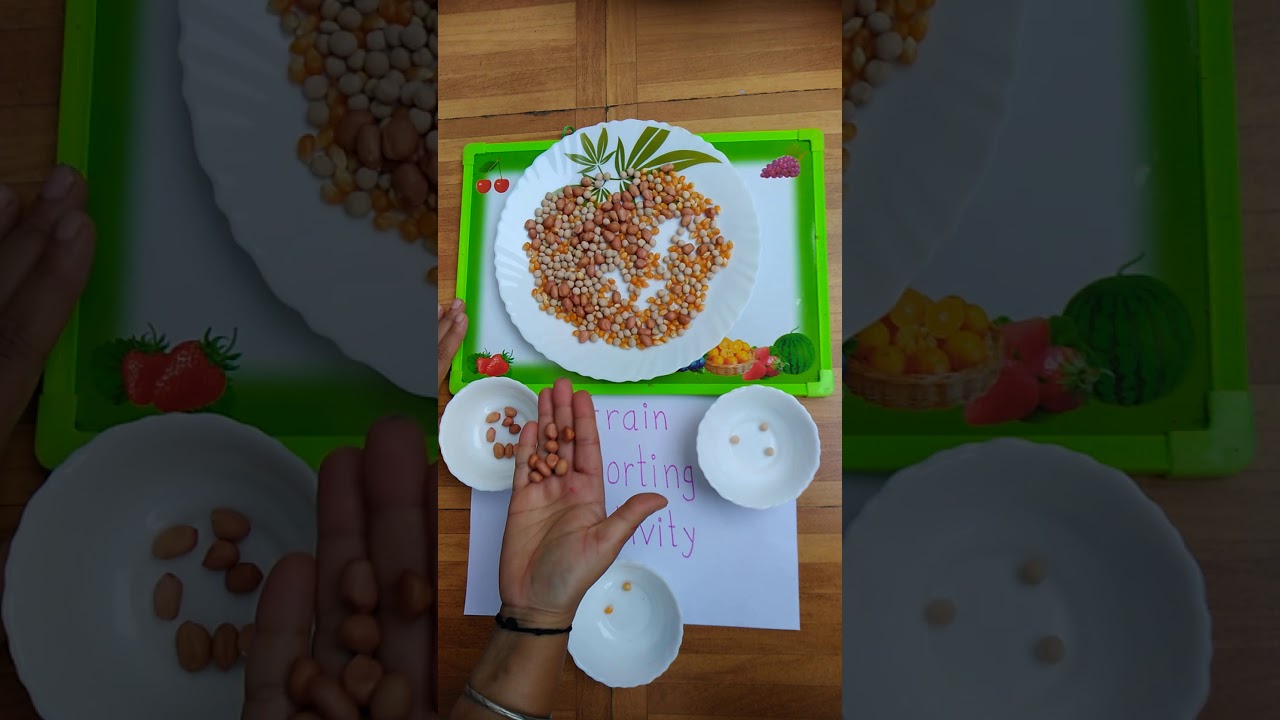 Sorting grains activity. - YouTube