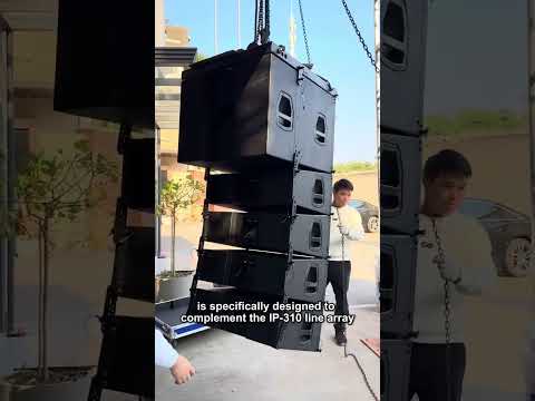 Rcf units line array speaker. IP-310 introduction - YouTube