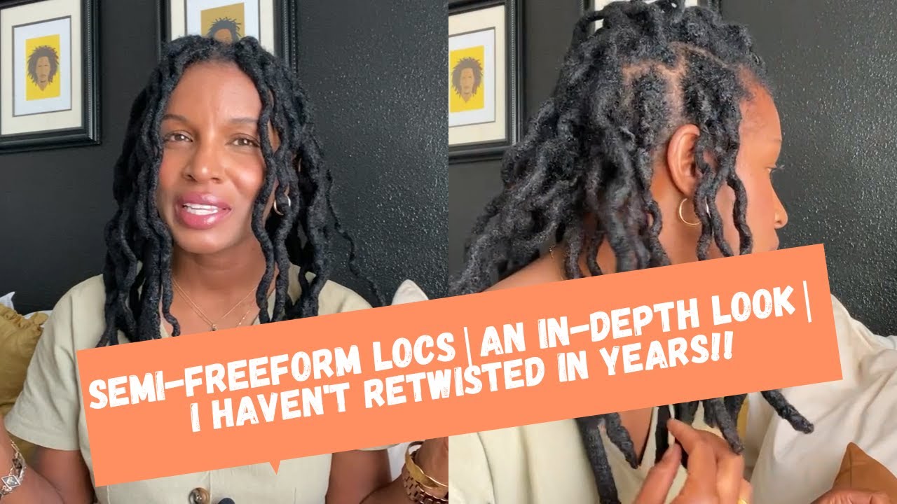 SEMI-FREEFORM LOC TALK: My Roots, Dying My Locs and my Bald Spot! - YouTube