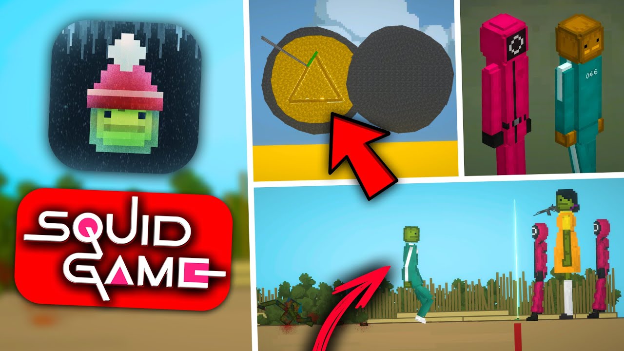 THE WHOLE SQUID GAME in Melon Playground - YouTube