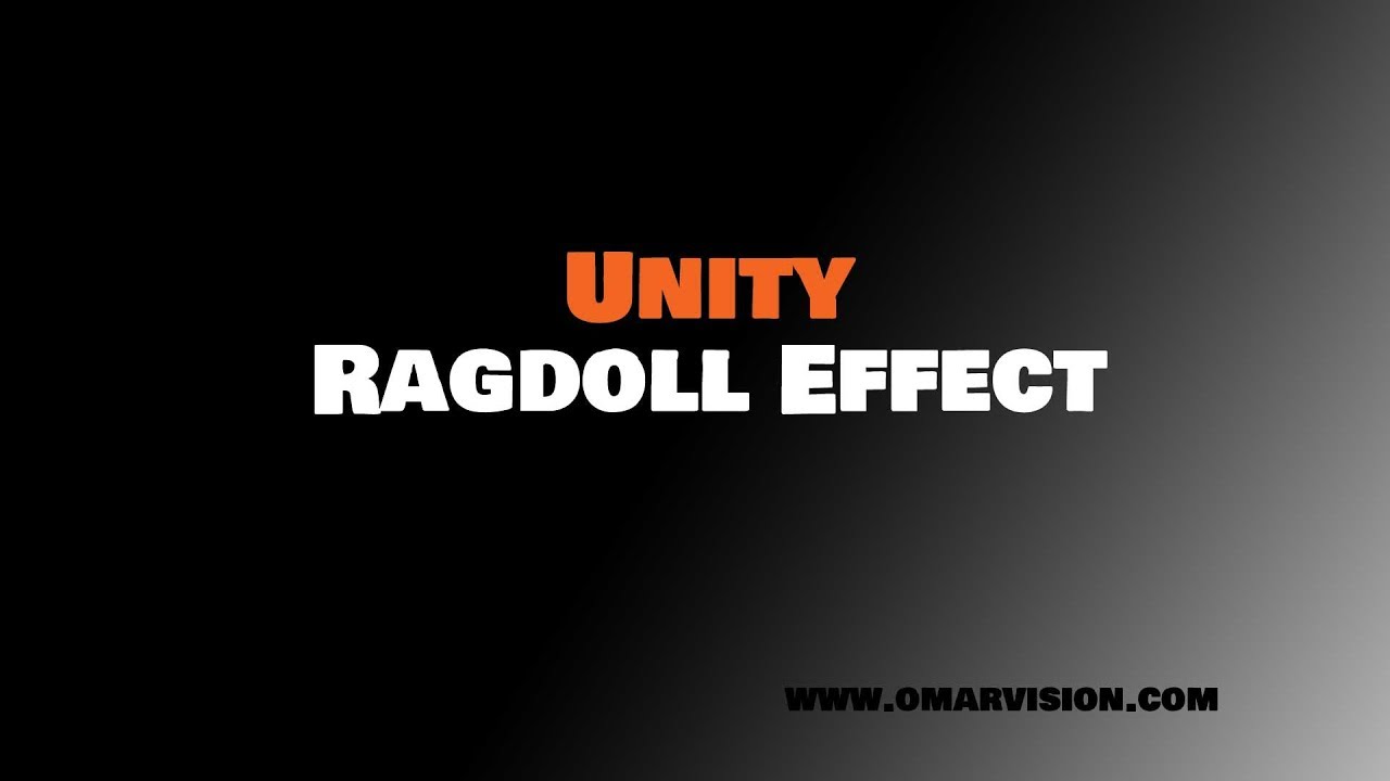 Ragdoll effect in Unity - YouTube