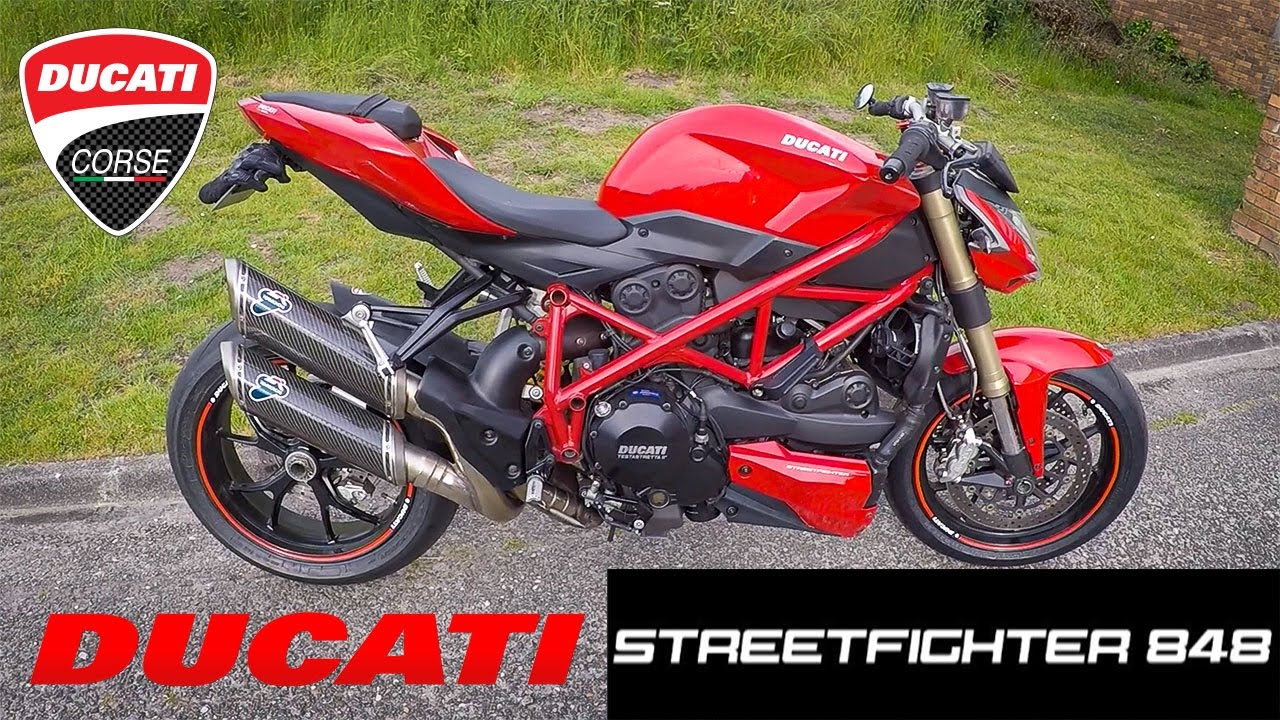 ESSAi DUCATI 848 STREETFIGHTER - YouTube