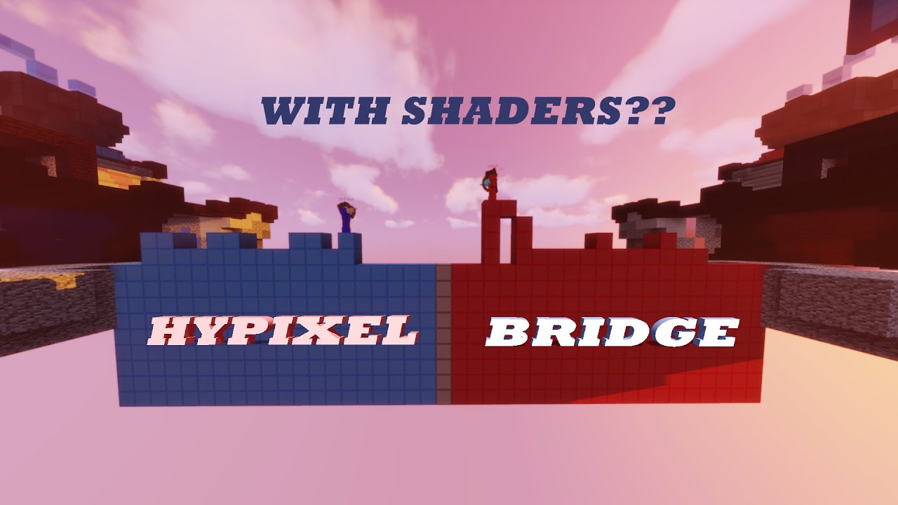 Hypixel Bridge - BUT WITH SHADERS ON (Minecraft) - YouTube