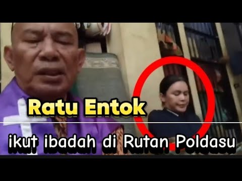 "RATU ENTOK" mengikuti ibadah menyembah Tuhan Yesus di Rutan Poldasu ...