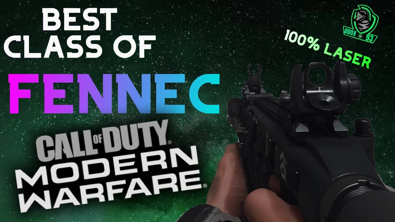 BEST CLASS FOR THE FENNEC ON CALL OF DUTY MODERN WARFARE|MEJOR CLASSE ...
