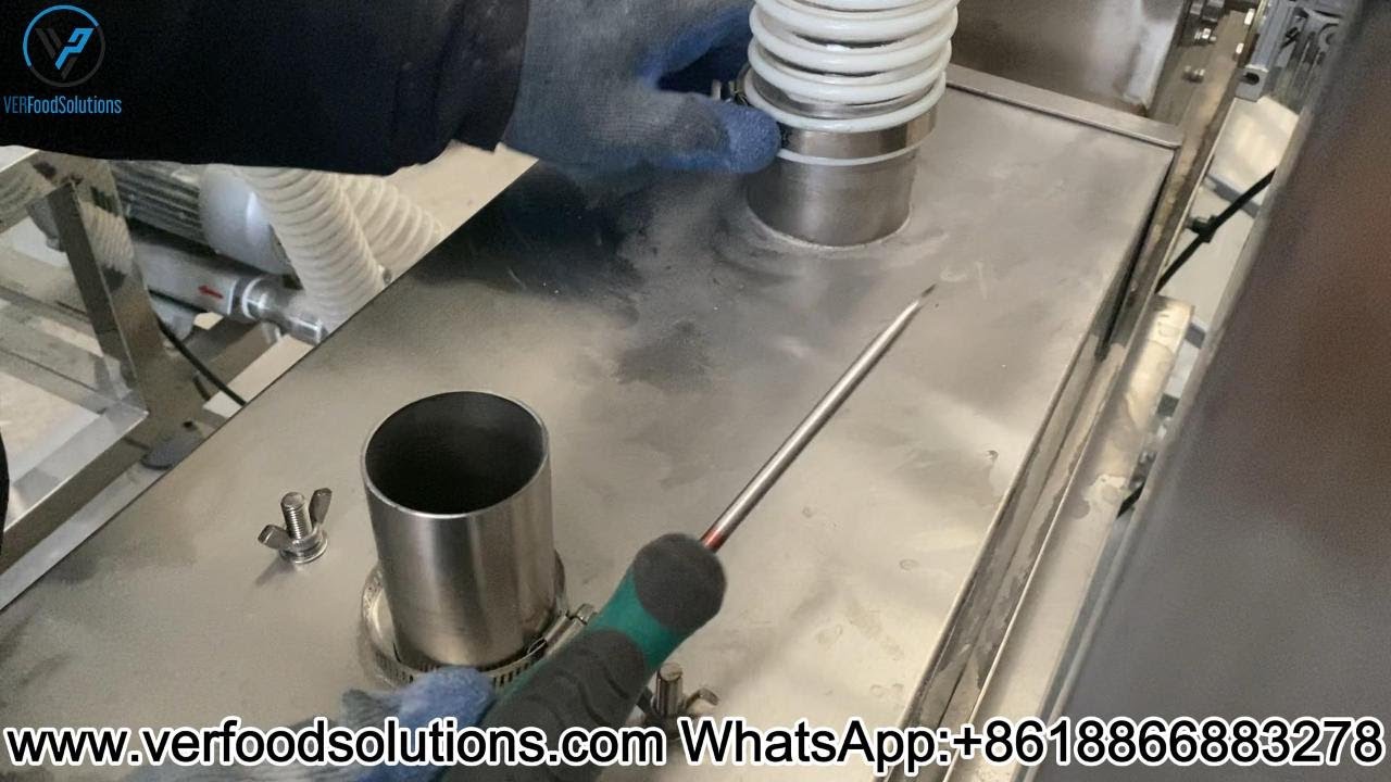 VER Food Solutions How To Disassemble The Preduster Machine Blowing ...