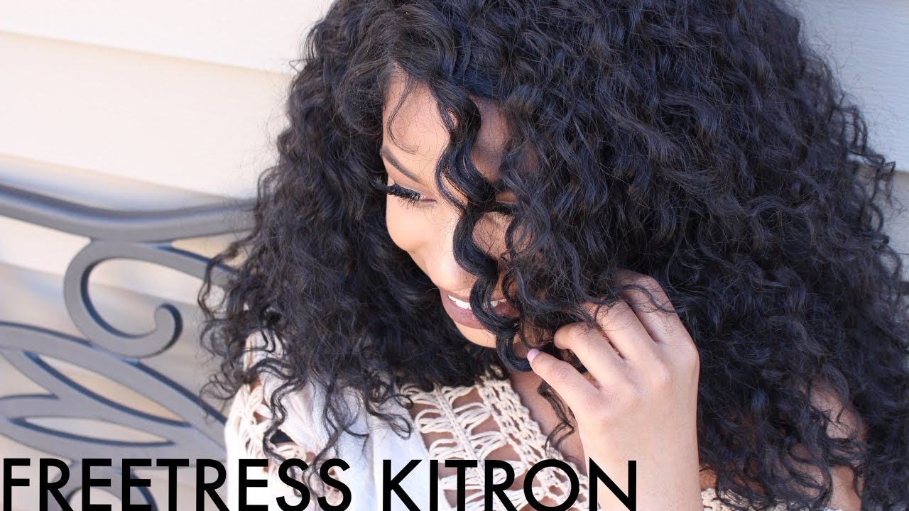Wig Review: Freetress Kitron - YouTube