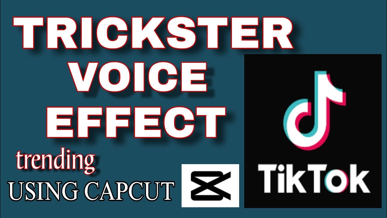 Trickster Voice Effect Using Capcut | BuksTV - YouTube