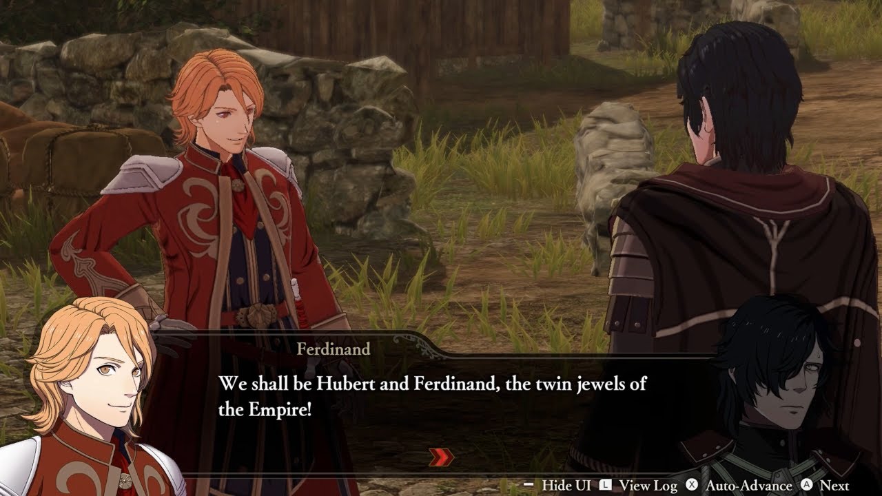 [Fire Emblem Warriors: Three Hopes] Hubert & Ferdinand Support ...