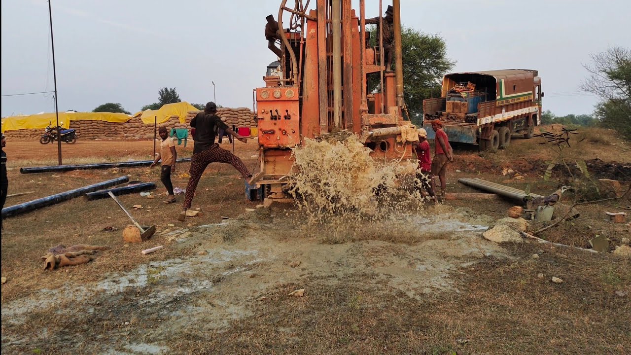 Journey Of Water | 160 feet drilling 3HP water | Borewell Drilling ...