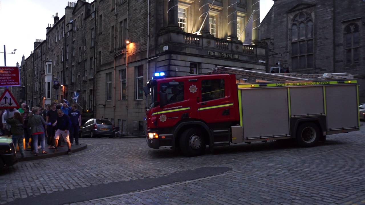 Scottish Fire and Rescue Service Edinburgh 7/10/16 - YouTube