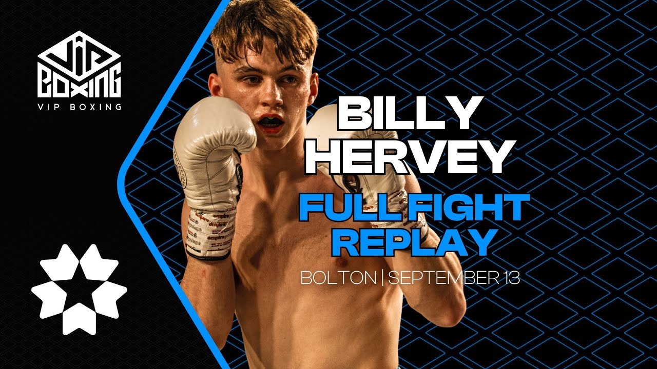 🎥 Billy Hervey v Mark Butler | Full Fight Replay | Bolton | September ...