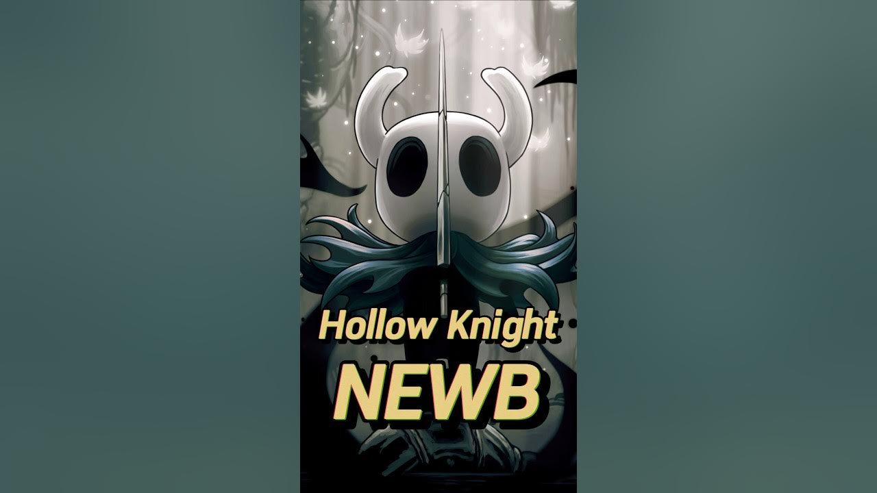 How it feels to be a NEWBIE in Hollow Knight…#shorts #hollowknight # ...