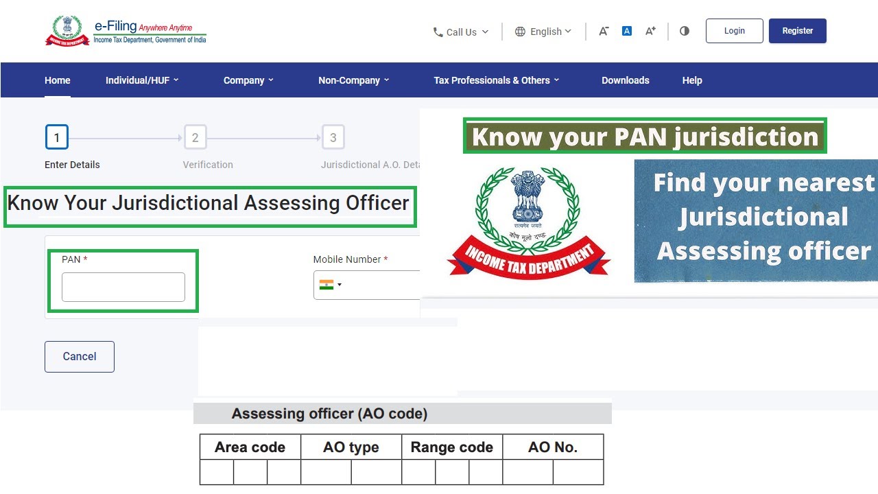 How to Know Your Jurisdictional Assessing Officer - YouTube