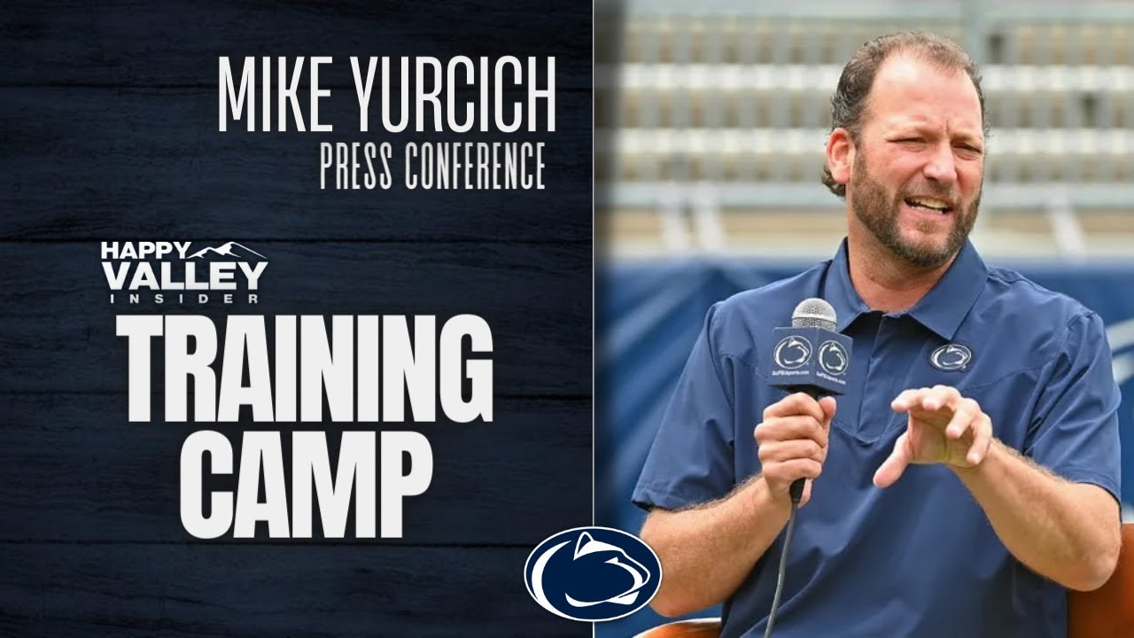Mike Yurcich talks 2023 local Media Day - #PennState Nittany Lions ...