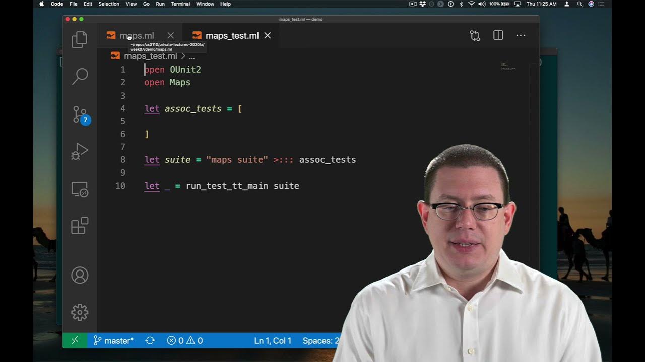 Association Lists: Rep Type | OCaml Programming | Chapter 8 Video 3 - YouTube