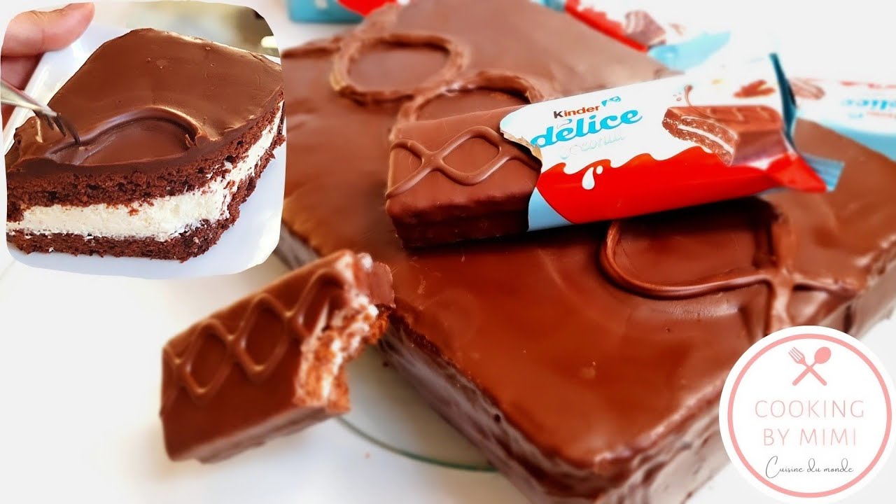 RECETTE DU KINDER DÉLICE COCO XXL ️UN GOÛTER GOURMAND À PARTAGER 😋 ...