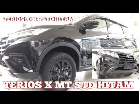 TERIOS X HITAM | DAIHATSU TERIOS X MT STD HITAM - INDONESIA - YouTube