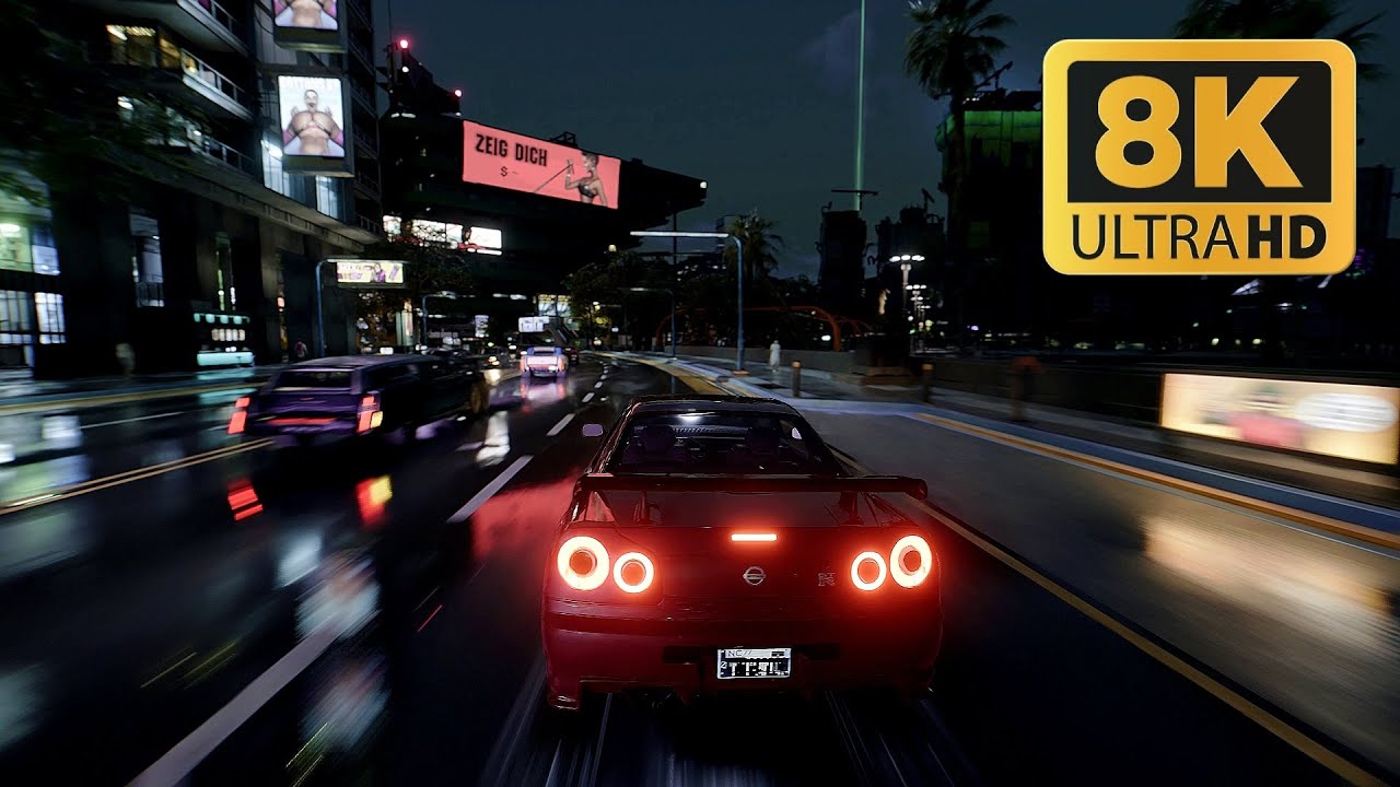 [8k60] Cyberpunk 2077 LOOKS ABSOLUTELY INSANE on MODS! Ultra Realistic ...