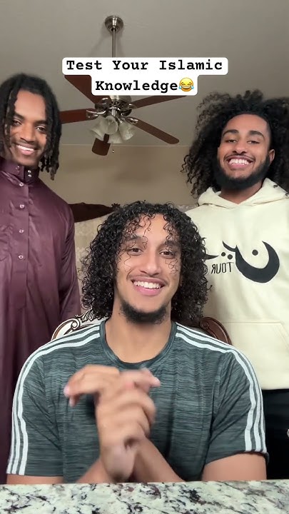 name 3 things in 5 seconds: islamic edition | how’d you do?😂 #relatable ...