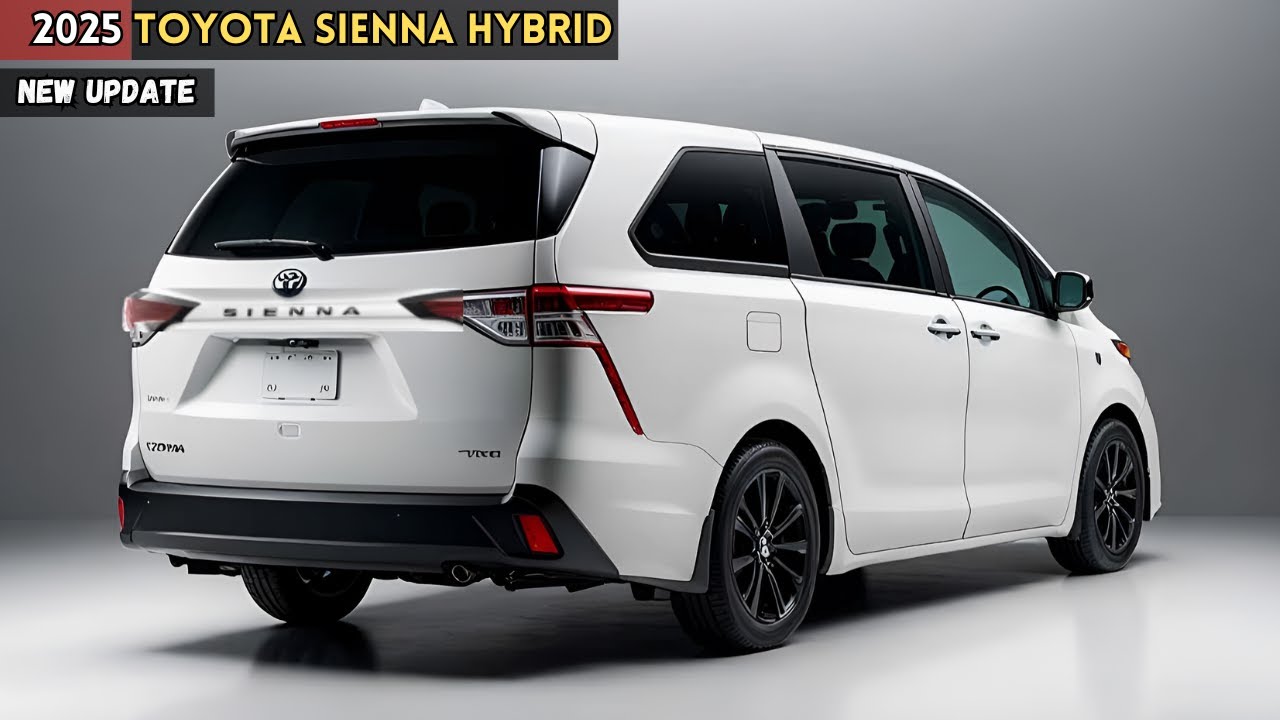 2025 Toyota Sienna First Look: Is This the Best Hybrid Minivan? See ...