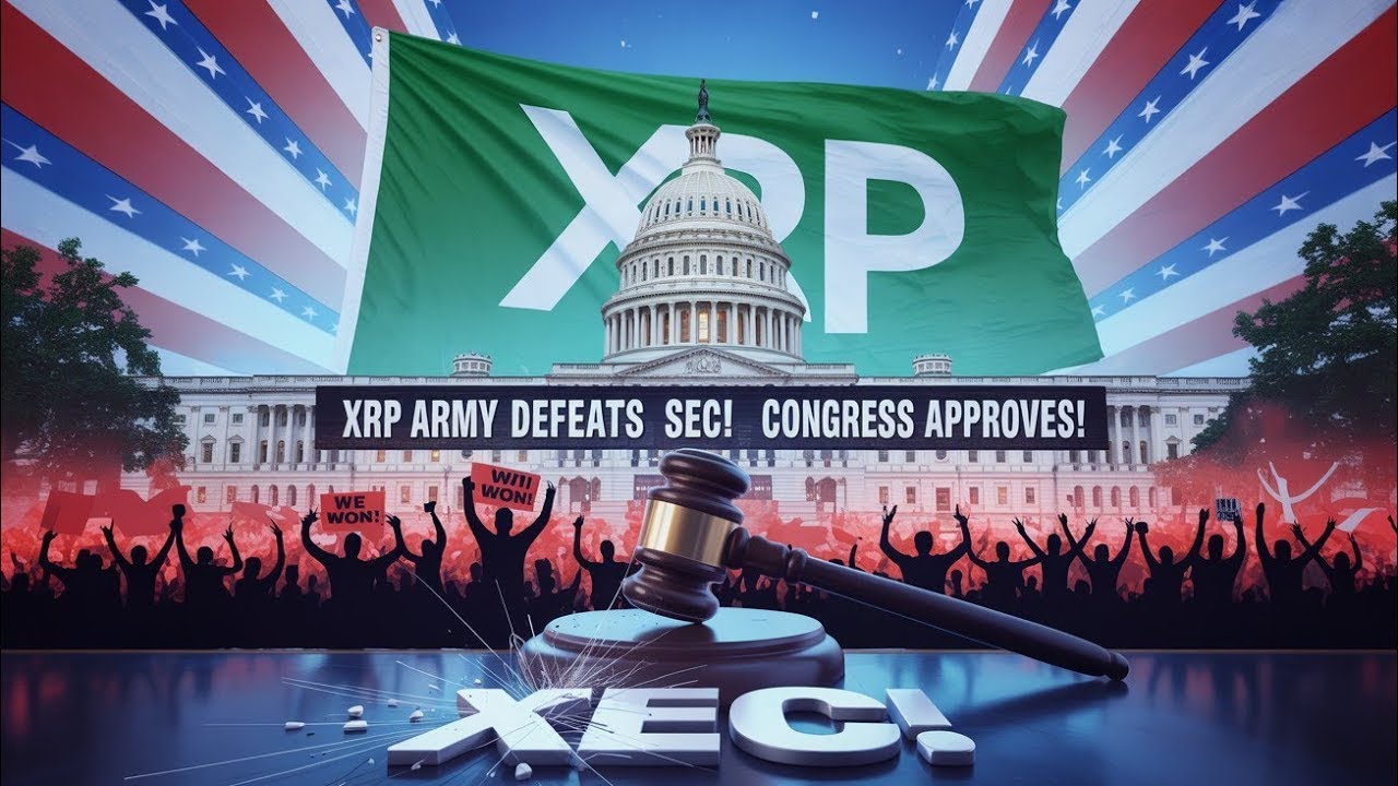 XRP ARMY WINS: Congress Passes CRYPTO LAW to Save XRP! - YouTube