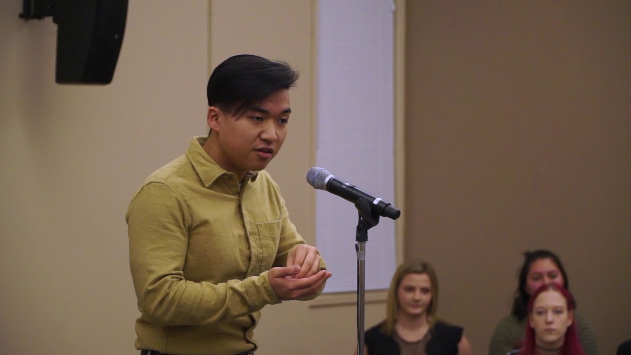 Poetry Out Loud Finalist 2019 Isaac Lu - YouTube