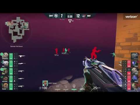 ENVY YAY PLAYING WITH OPERATOR /100T VS ENVY #valorant #100T #ENVY ...