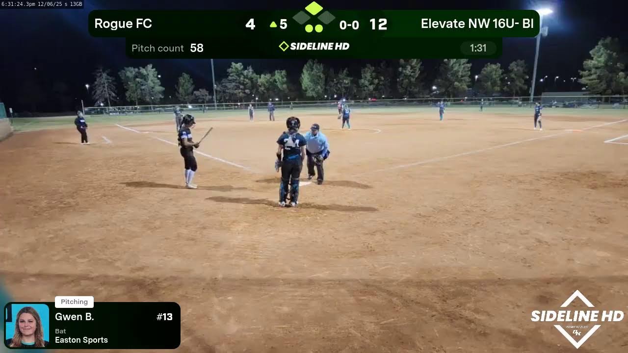 Elevate NW 16U- Bl vs. Rogue FC (2025.12.06) - YouTube