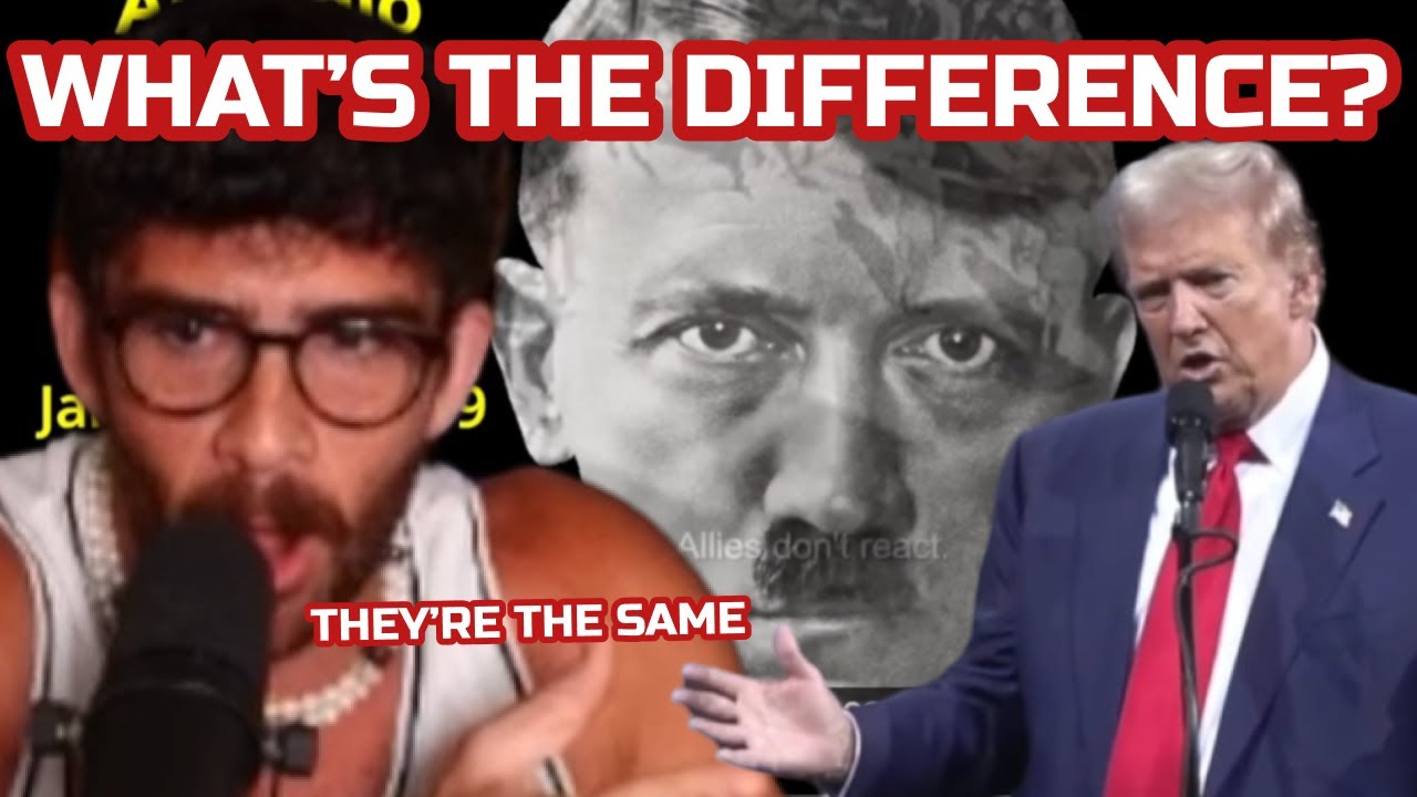 How Trump Sounds JUST LIKE Hitler | HasanAbi Reacts - YouTube